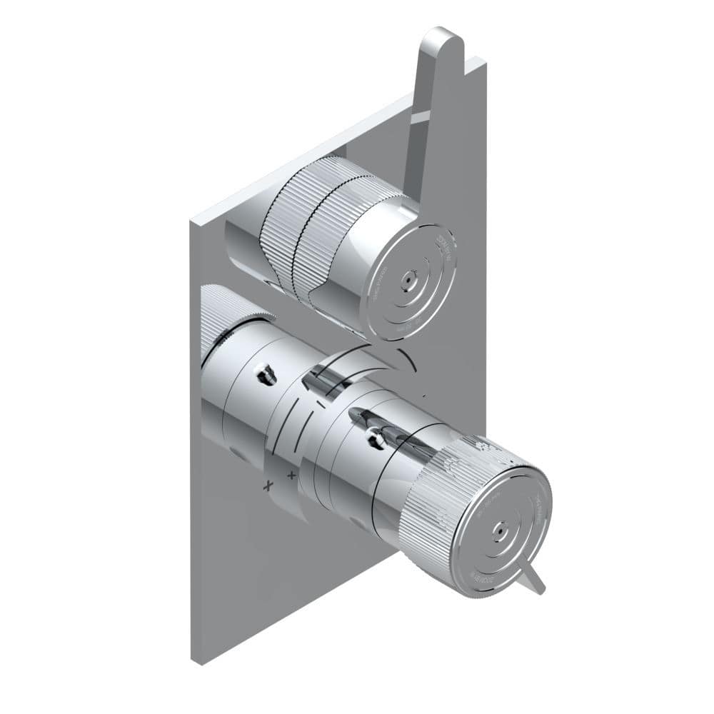 Shower mixer tap - ZOOM.12 - THG Paris - wall-mounted / thermostatic ...