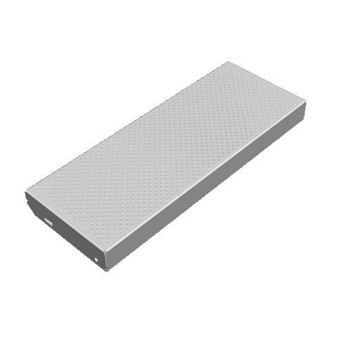 Galvanised steel step - PERL - GRAEPEL - non-slip