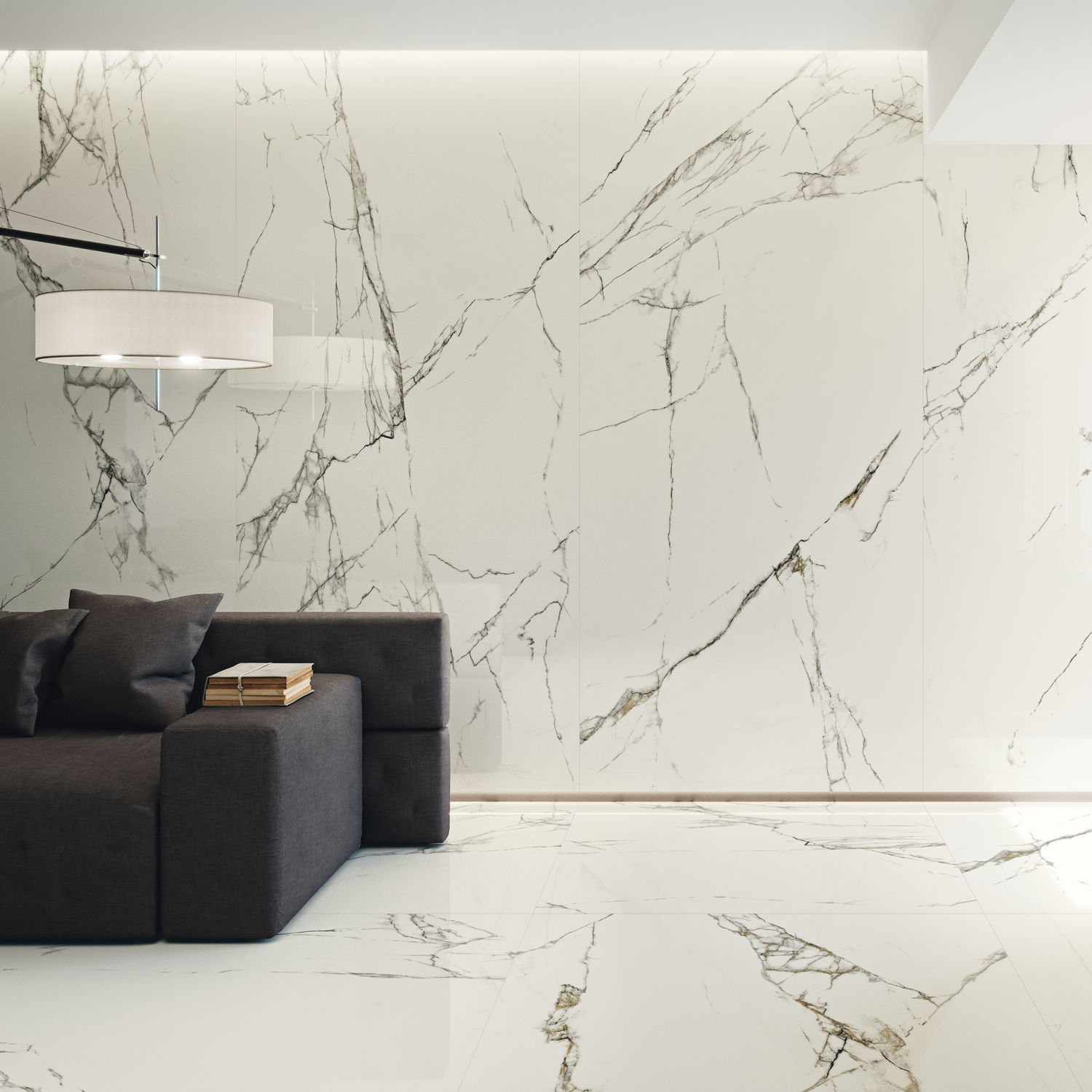 Porcelain stoneware tile - COVERLAM ICEBERG - GRESPANIA CERAMICA ...