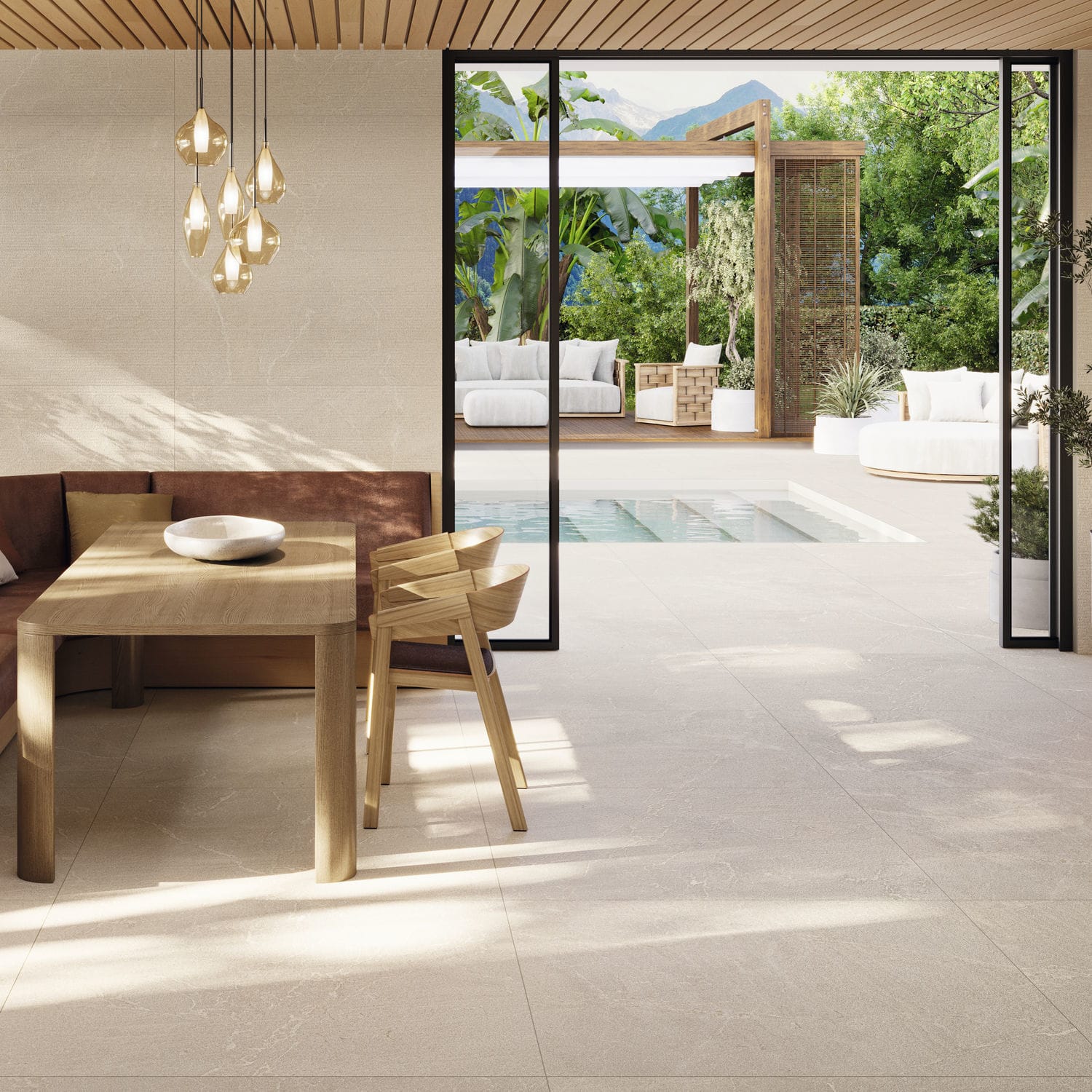 Porcelain stoneware tile - ZARCI - GRESPANIA CERAMICA - matte finish ...