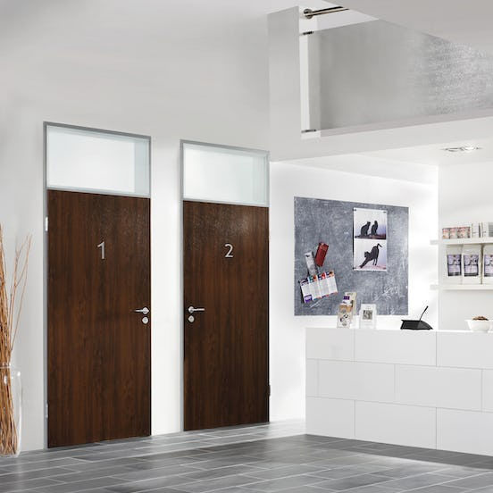 Interior door - OIT - HORMANN - galvanised steel / swing / contemporary