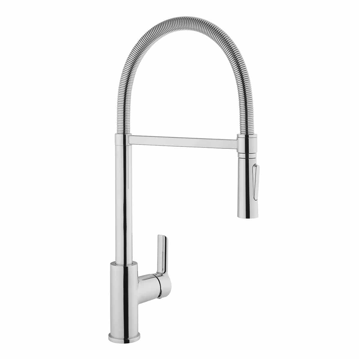 Countertop mixer tap - A42152EXP - VitrA - chromed metal / kitchen / 1-hole