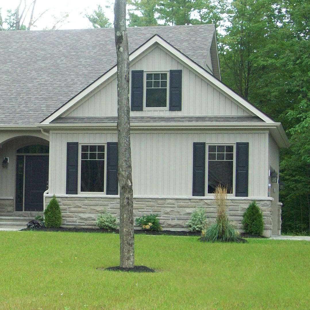 Vinyl cladding - KAYCAN - interlocking / sustainable / smooth