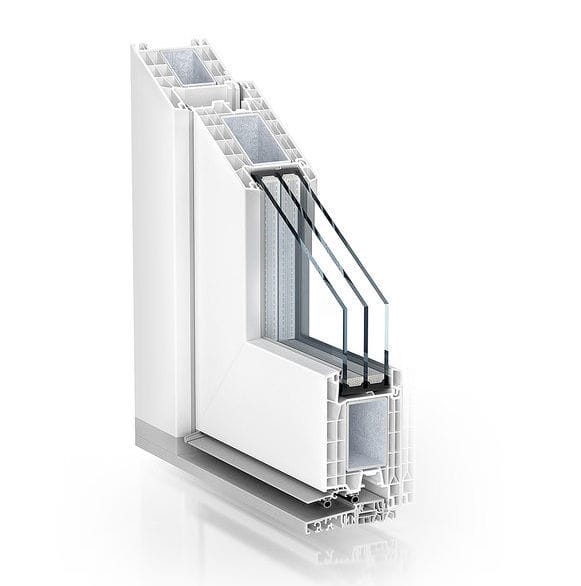 Steel door profile - 76 RESIDENTIAL DOOR INWARD OPENING - KÖMMERLING ...