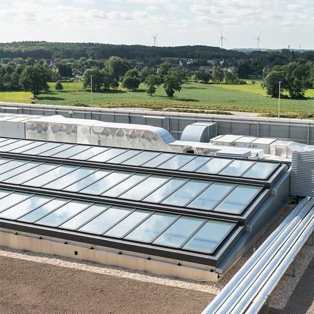 Double-glazed skylight - LONGLIGHT - VELUX - with skylight frame ...