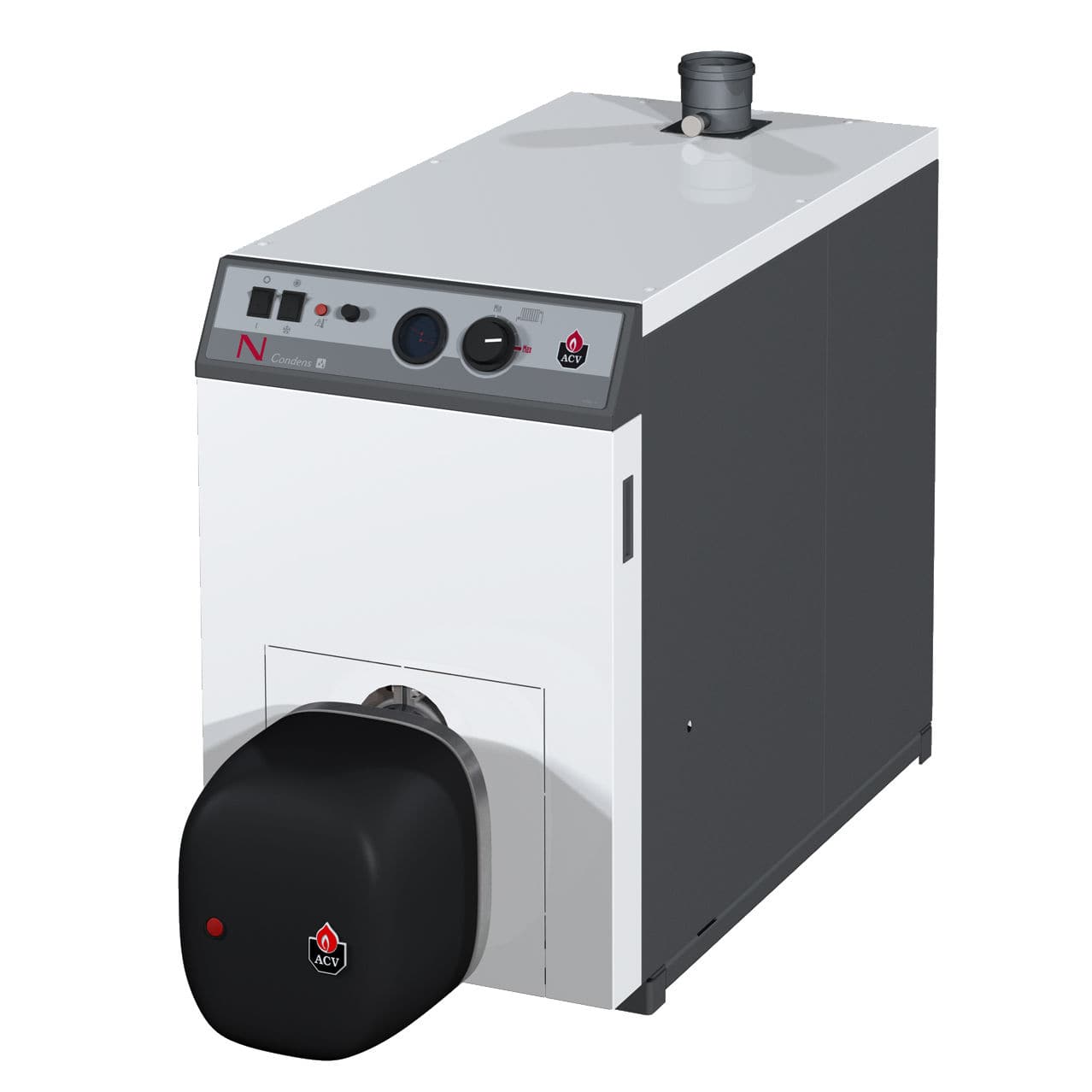 Fuel oil boiler - N 2 CONDENS - ACV - residential / indoor / condensing