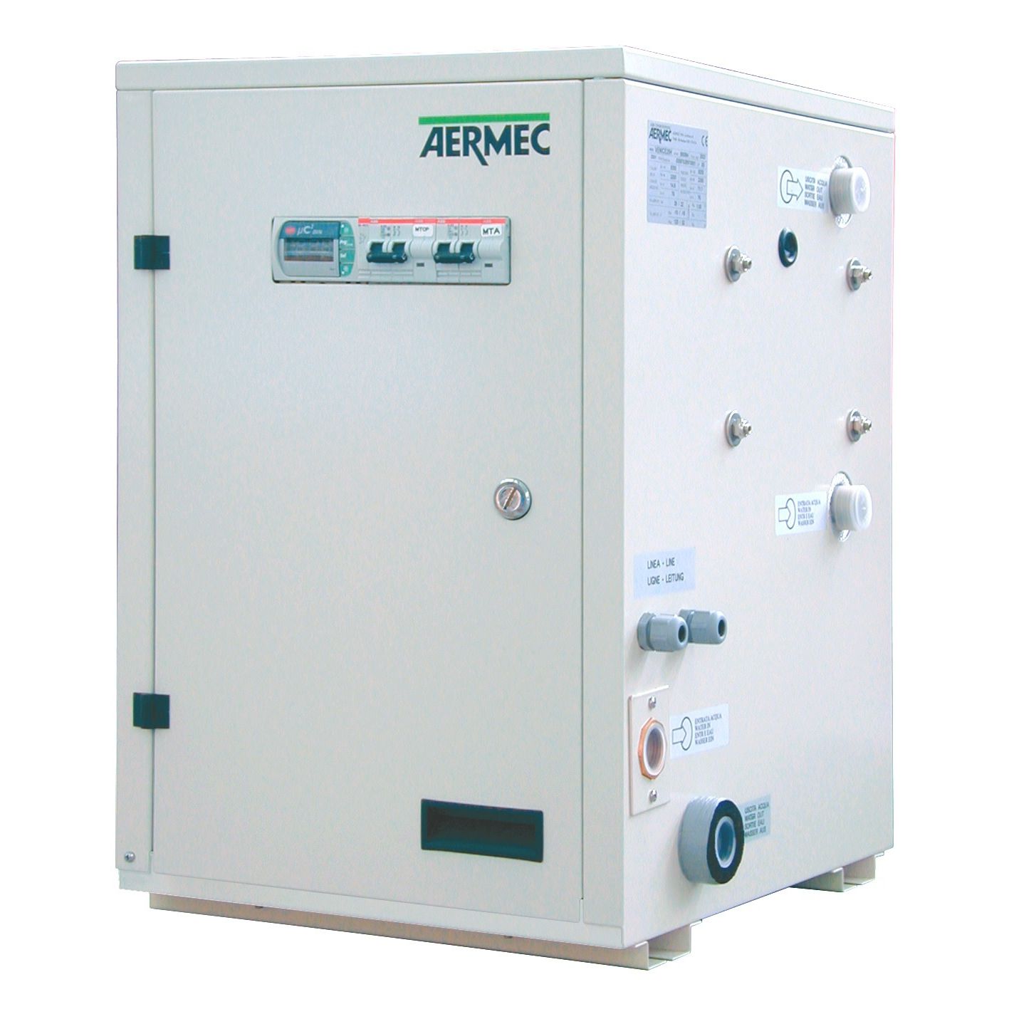 Water/water heat pump - VENICE - AERMEC - residential / split / reversible