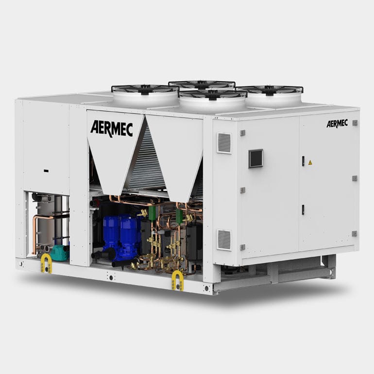 Air/water heat pump - CPS - AERMEC - water/water / residential / industrial