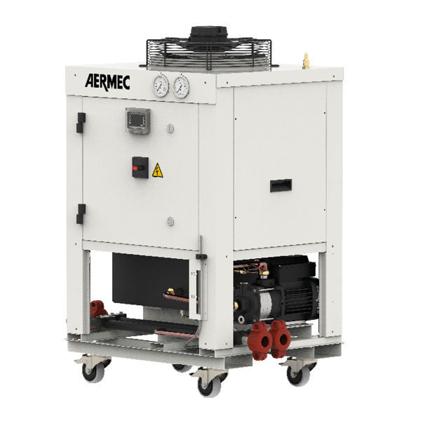 Air-cooled chiller - MIC - AERMEC - floor-mounted / mobile / modular