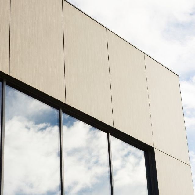 Exterior fitting decorative panel - METEON® WOOD DECORS - TRESPA - for ...