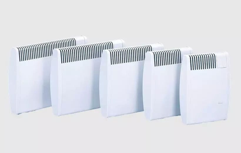 Gas radiator - MV Modulgaz - AIRELEC - contemporary / cast iron / white