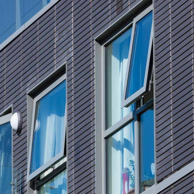 Composite window - SOLEAL NEXT 75 VISIBLE - TECHNAL - fixed / triple ...