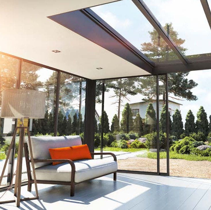 Roof skylight - TOURMALINE - TECHNAL - ceiling / panel / flat