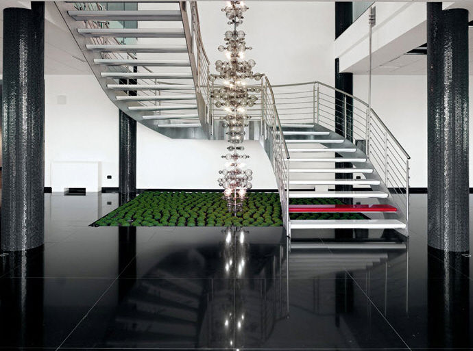 Quartzite tile - STONE ITALIANA - polished / indoor / floor