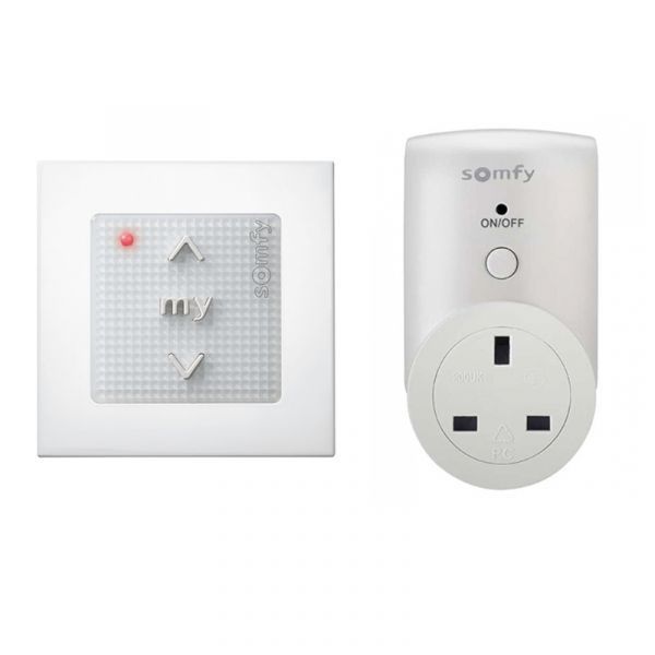 Electric socket - 1822626 - SOMFY - modular / wall-mounted / surface-mount