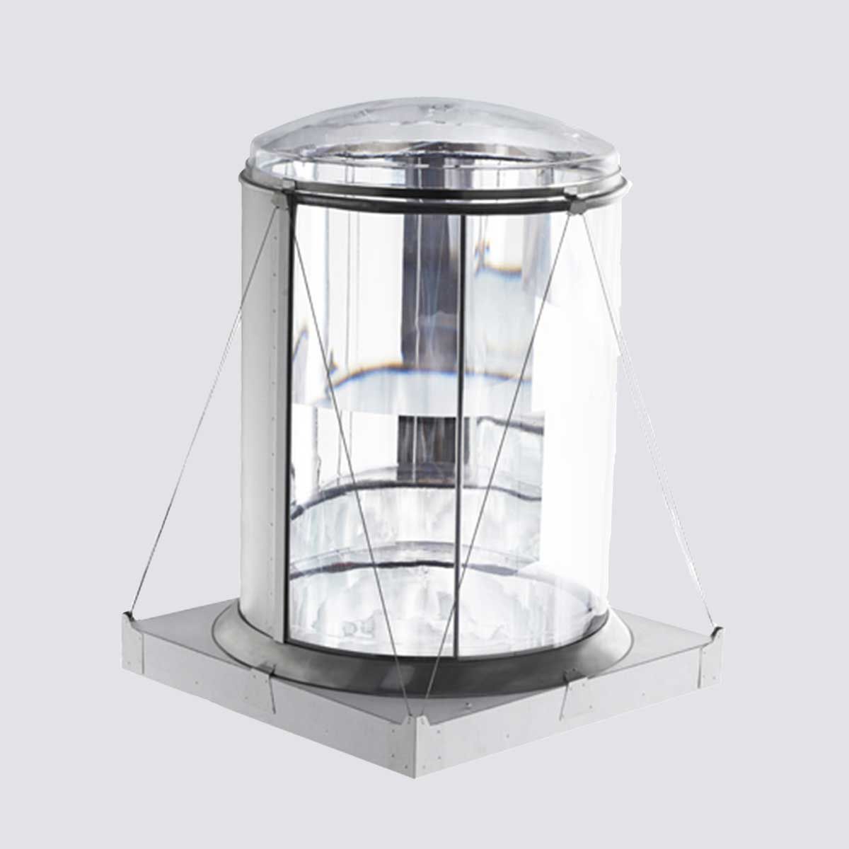 Solar tube with LED - SKYVAULT COLLECTOR - SOLATUBE GLOBAL MARKETING INC