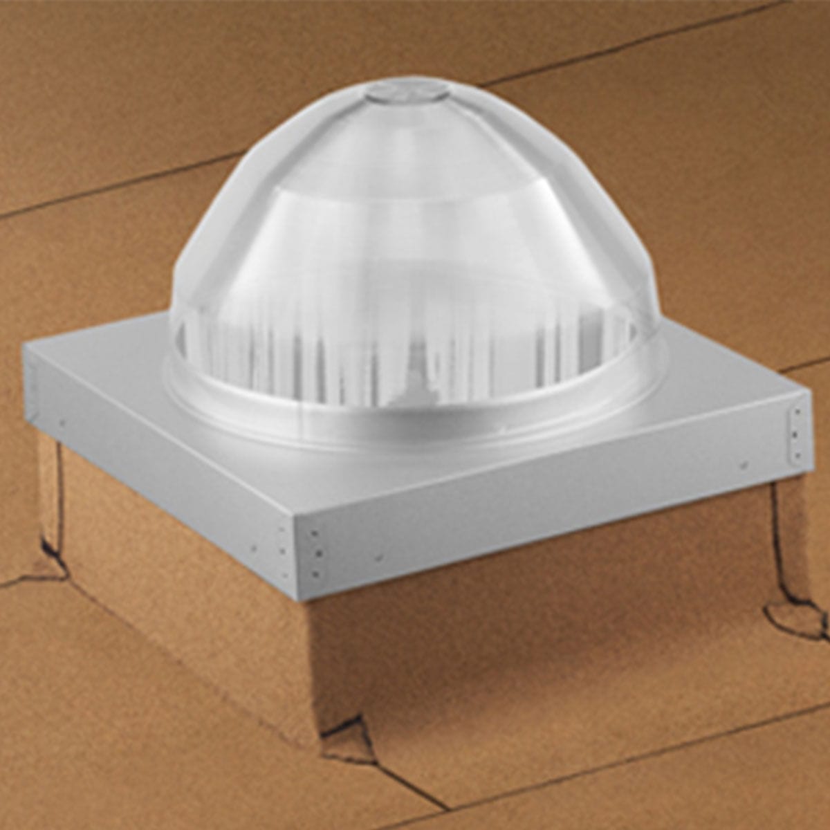 Flat roof capping - CURB MOUNTED CAP - SOLATUBE GLOBAL MARKETING INC