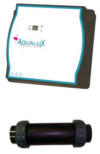 Swimming pool salt chlorinator - AQUALUX INTERNATIONAL