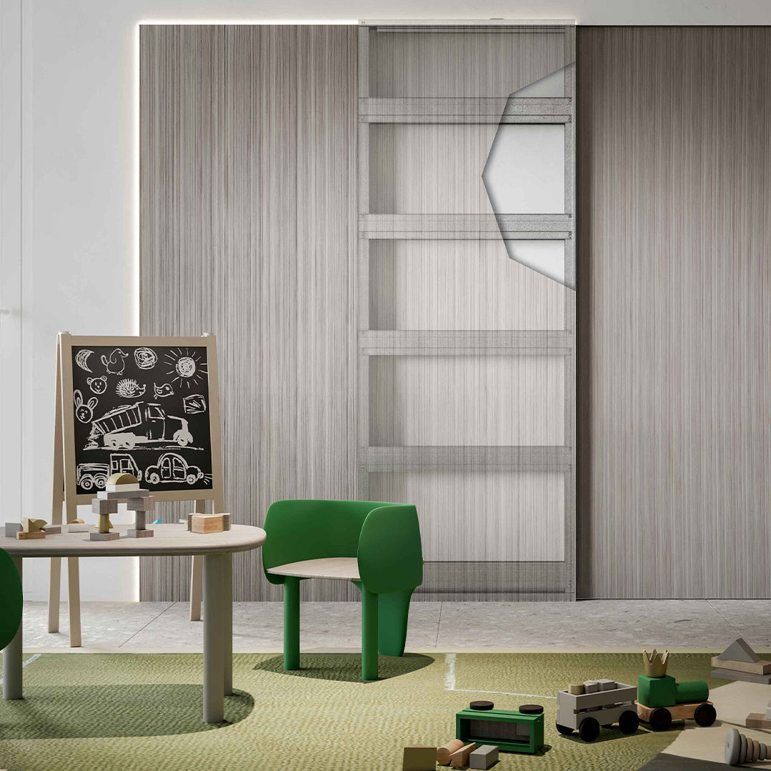 Sliding door pocket system - OPENBOX FIT - SCRIGNO - kit