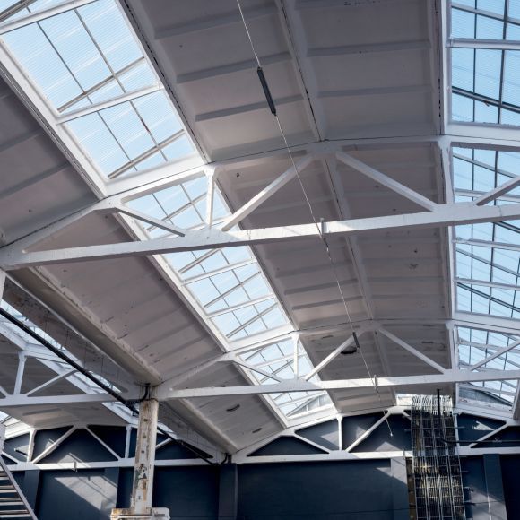 Fiberglass roofing panel - FIBROLUX® - SEDPA - polyester / standing ...