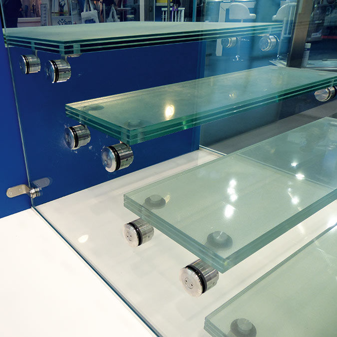 Stainless steel fastening system - 00 02 series - SADEV - for step ...