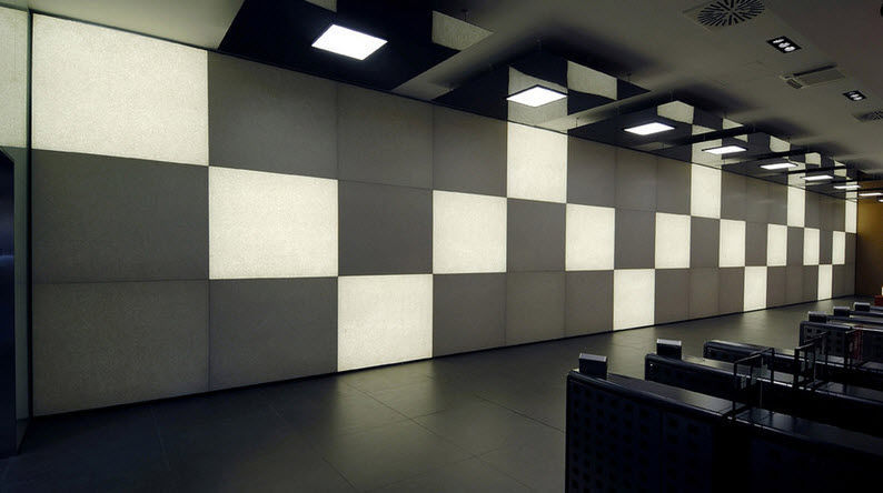 Wall-mounted decorative panel - Santa Margherita - backlit / natural ...