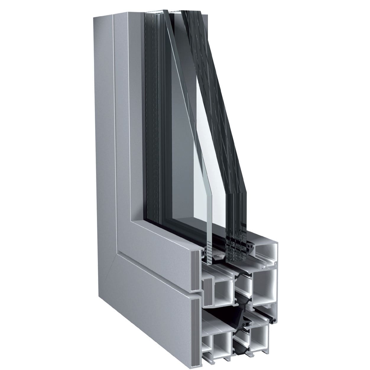 Aluminum window - A92 BR - Sapa Building Systems - casement / double ...