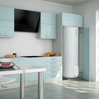 Electric hot water tank - STEATITE CENTRAL - ATLANTIC - free-standing ...