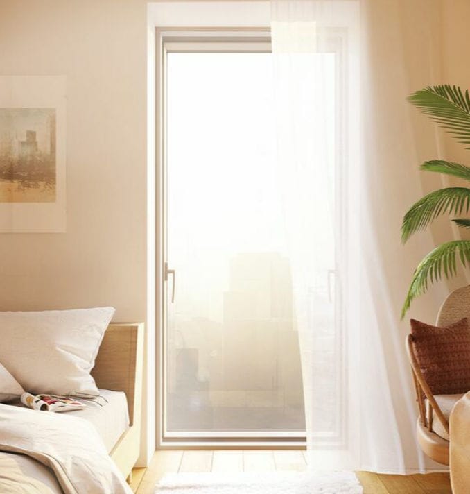 Door handle - OLIMPO - Reynaers Aluminium - metal / contemporary / home