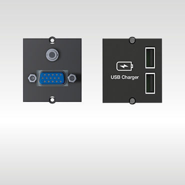 USB socket - MODULES CUSTOM - BACHMANN - HDMI / countertop / surface-mount
