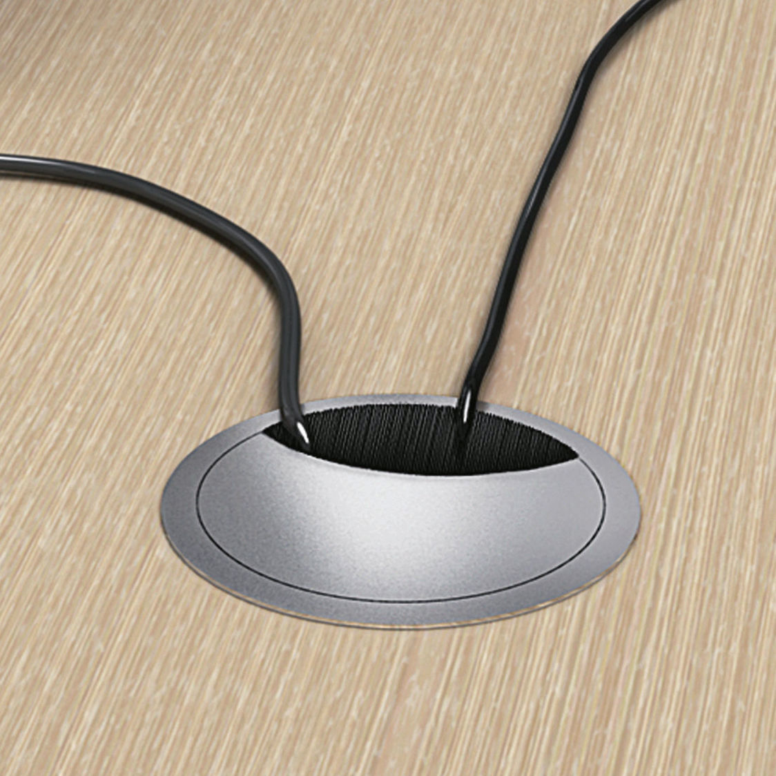 Office cable grommet - LOOP - BACHMANN