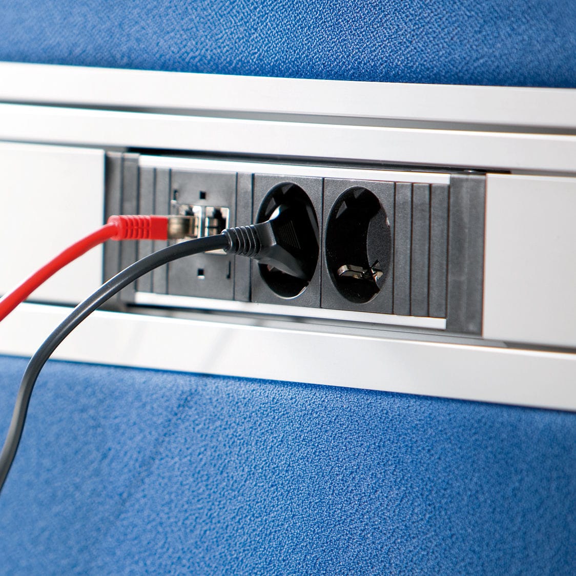 Power socket - STEP - BACHMANN - data / multiple / wall-mounted