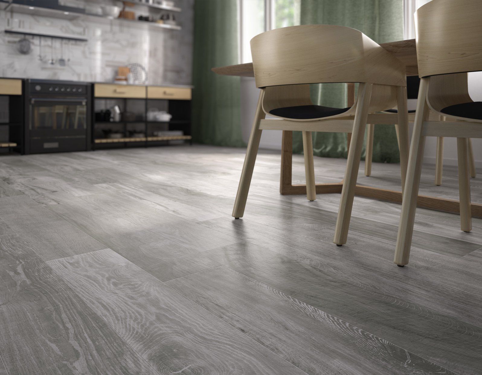 Indoor tile - CIRCLE WOOD - RAK Ceramics - wall / floor / porcelain