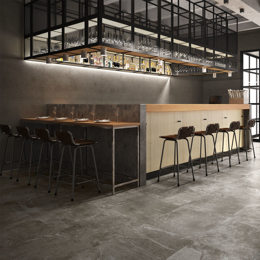 Porcelain tile - FUSION STONE - RAK Ceramics - matte / satin / indoor