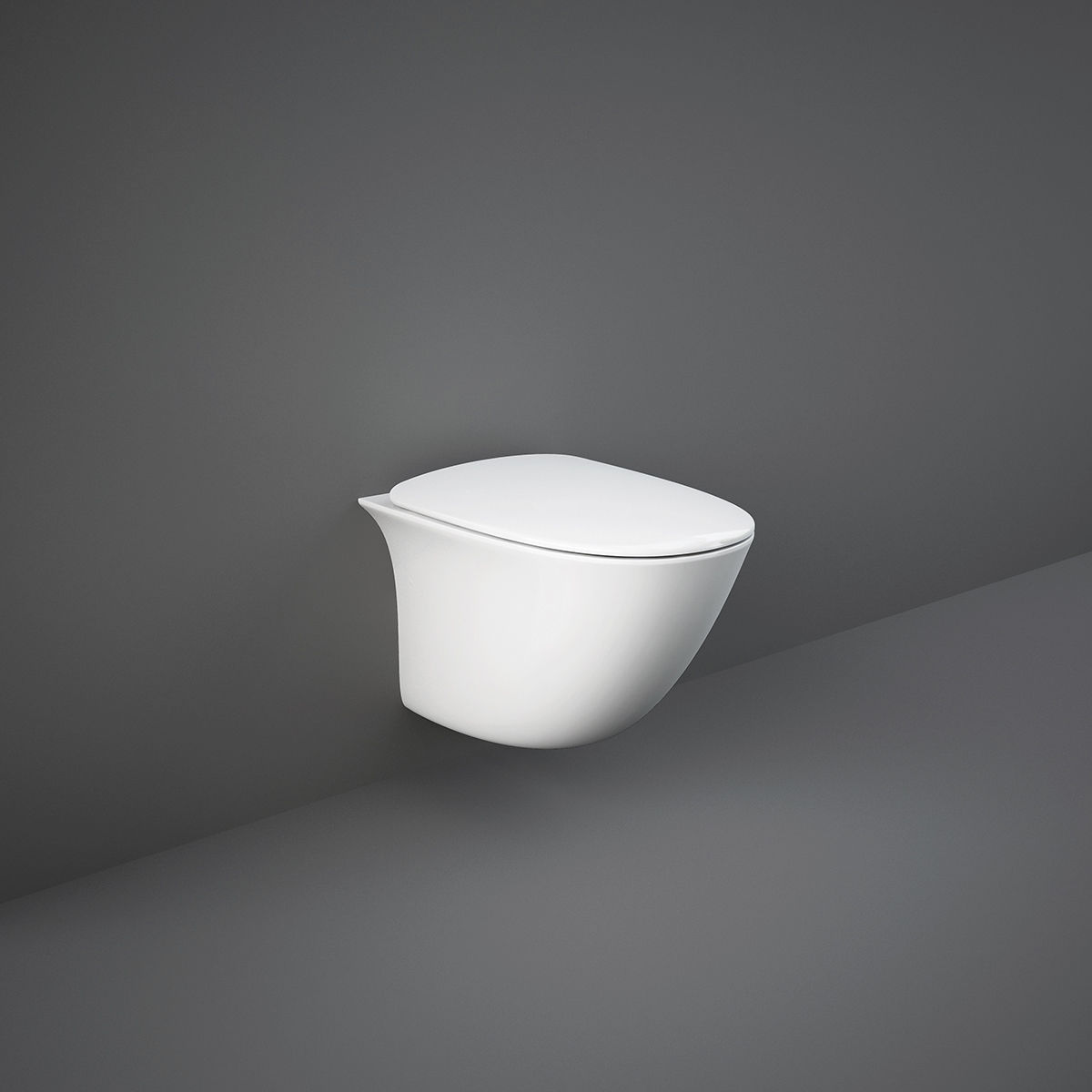 Wall-hung toilet - Rak-Sensation - RAK Ceramics - ceramic / rimless ...