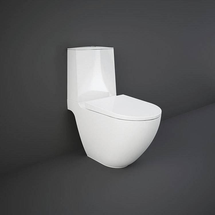 Close coupled toilet - RAK-DES - RAK Ceramics - ceramic / home / commercial