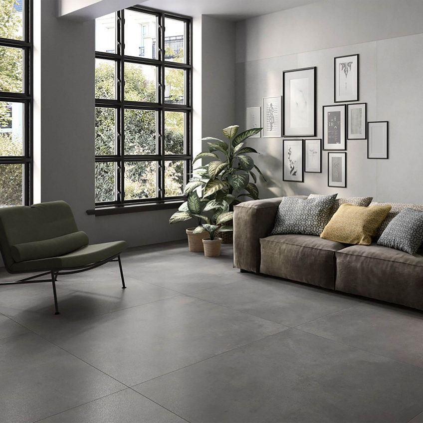 Porcelain tile - REVIVE CONCRETE XL - RAK Ceramics - matte / indoor ...