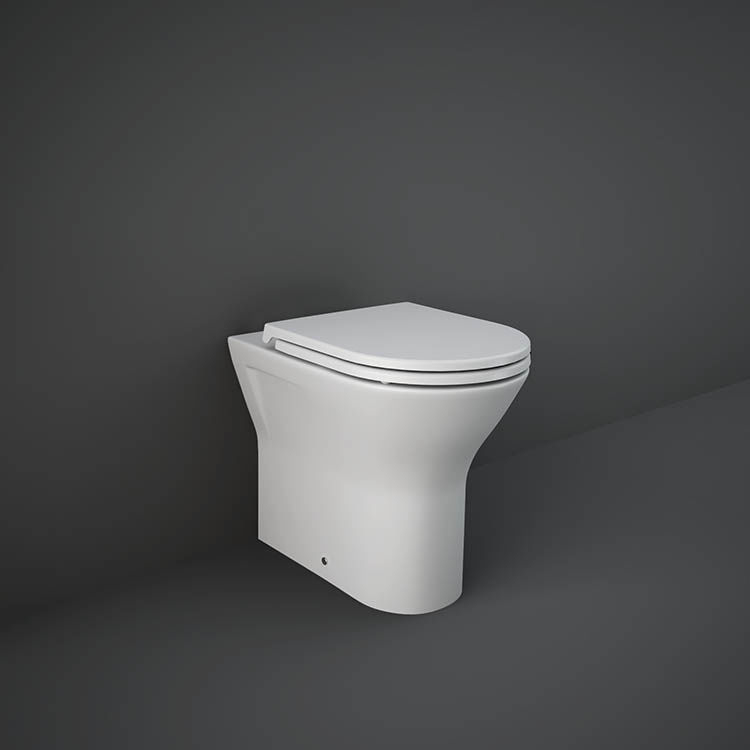 Back to wall toilet - RAK-FEELING - RAK Ceramics - ceramic / for school ...