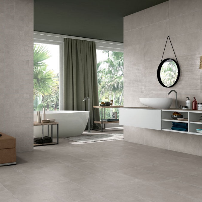 Porcelain stoneware tile - METROPOLITAN : SOLID - Panaria ceramica ...