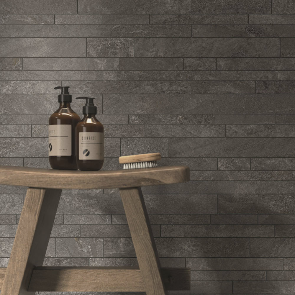 Indoor tile - THE PLACE : DECORS - Panaria ceramica - bathroom / living ...