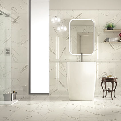 Indoor tile - SUITE : STATUE - Panaria Ceramica - wall / floor ...
