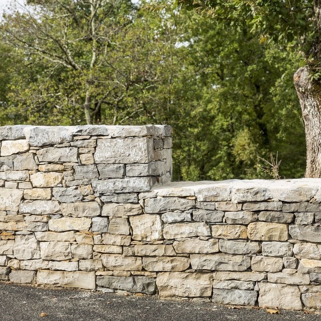 Drystack building block - CÉNEVIÈRES - OCCITANIE PIERRES - exposed ...