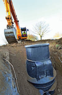 Polyethylene manhole - ROMOLD® - Nicoll