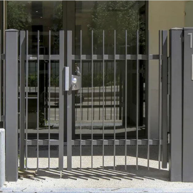 Pivoting gate - 5010 - NORMACLO - galvanised steel / powder-coated ...
