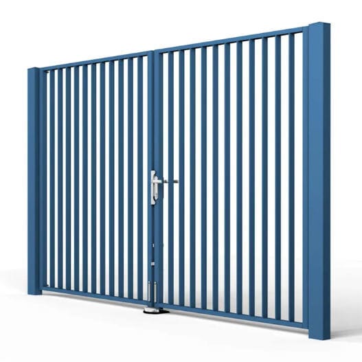 Pivoting gate - KINÉTIK™ - NORMACLO - galvanised steel / powder-coated ...