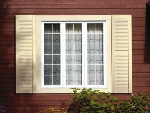 Window shutter - NOVIK® - NOVIK - swing / jalousie / polymer