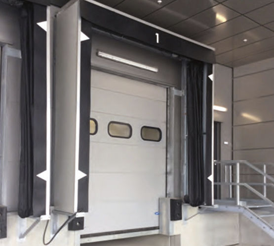 Flexible dock shelter - NOVOSEAL S 620 - Novoferm - modular ...