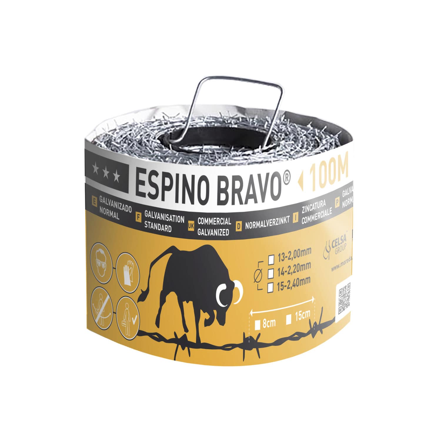 Barbed wire - BRAVO® MRT - Moreda Riviere Trefilerías