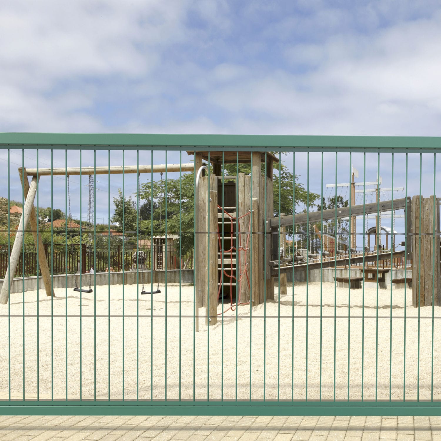 Garden fence / playground / wire mesh / galvanized steel - MRT 300X50 ...