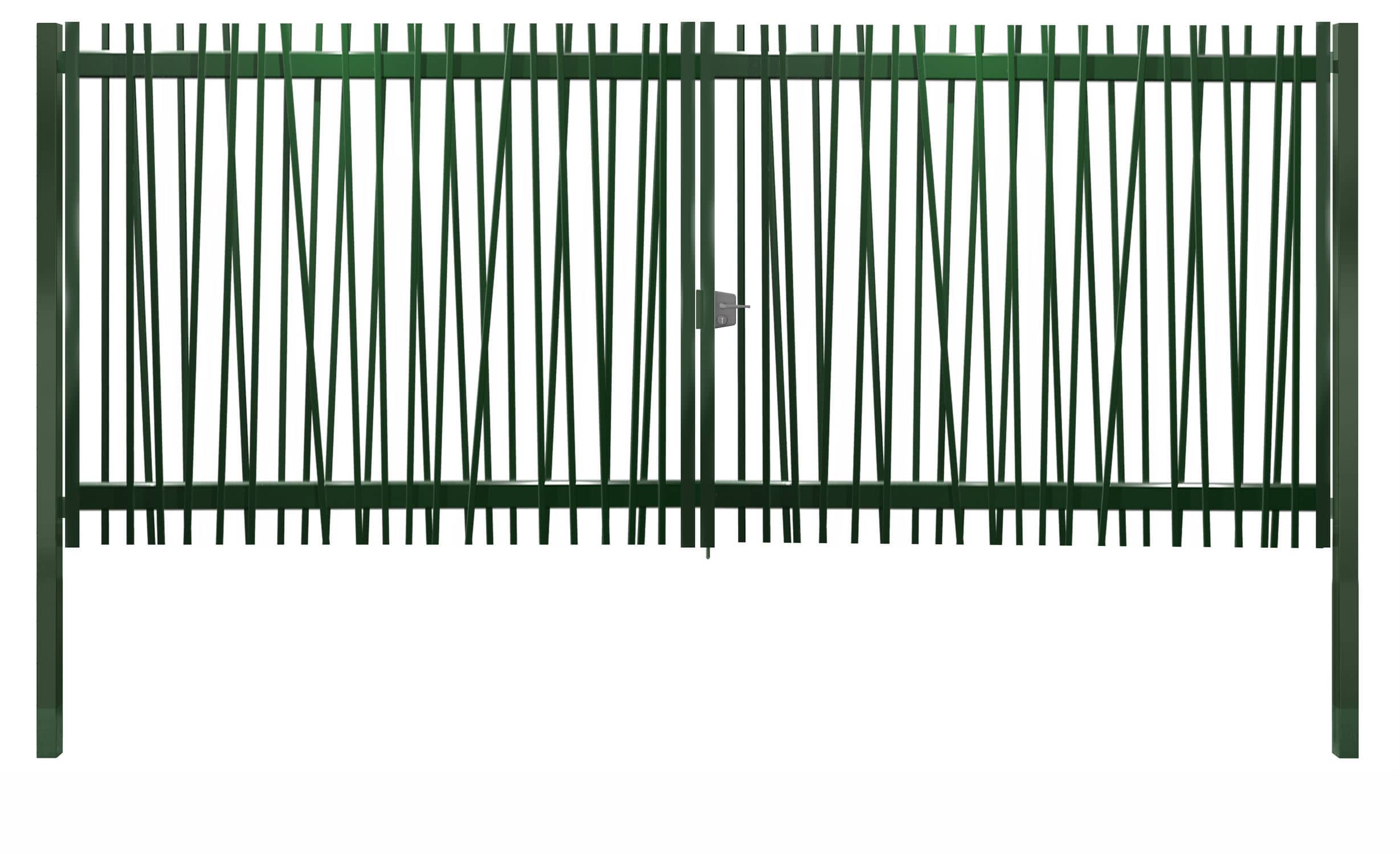 Swing gate - BALI® PLUS MRT - Moreda Riviere Trefilerías - galvanized ...